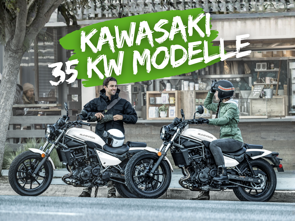 Dein Einstieg mit 35 kW Motorrädern von Kawasaki | Kawasaki